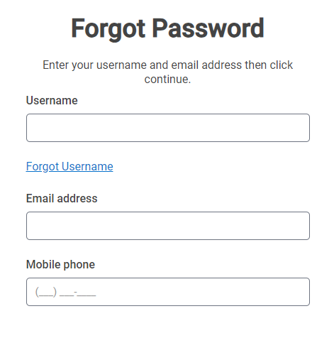 How do I change or recover my password? – Support