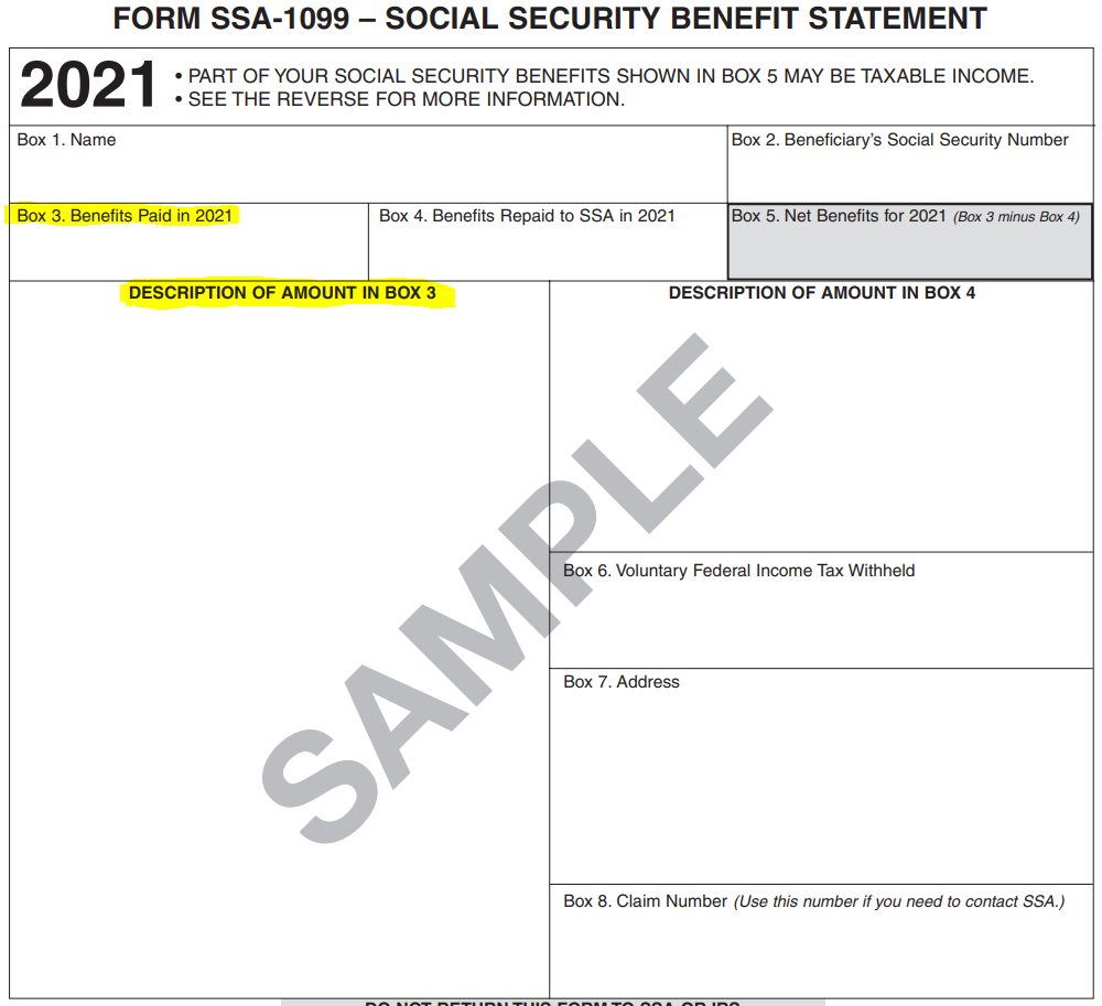 What Is A Lump Sum Payment SSA 1099 Support